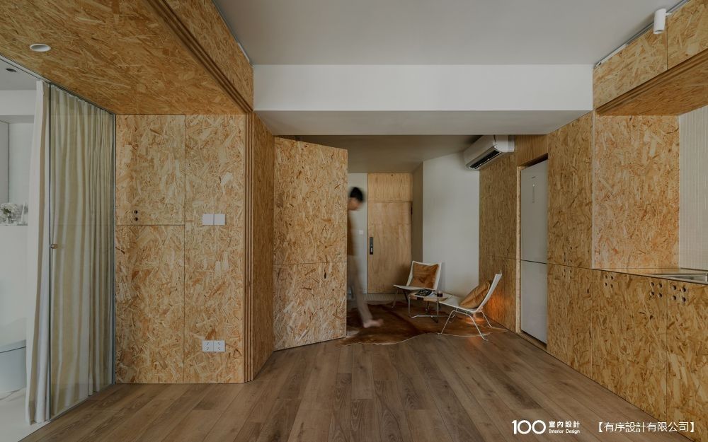 OSB板的極致運用！用簡單材質為空間基礎打好底 - 100室內設計